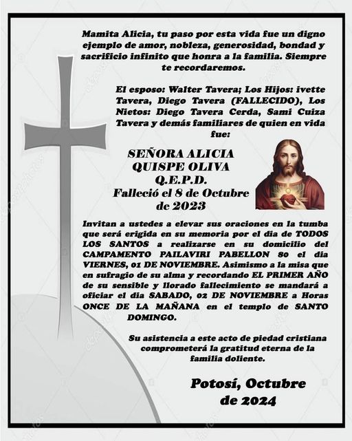 Avisos Necrológicos | Radio Kollasuyo